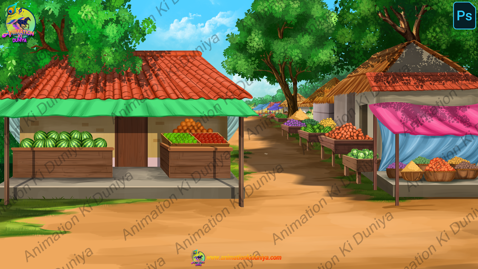 30 PSD Background Bundle set 4k Quality - Animation Ki Duniya
