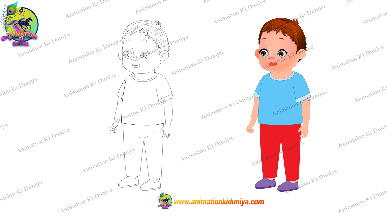 25+ Animated Characters Bundle Indian New Village Cartoon Character ...