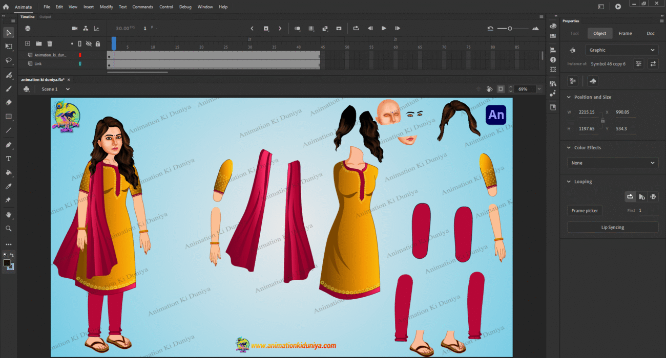 Raja – Young King Character - Animation Ki Duniya